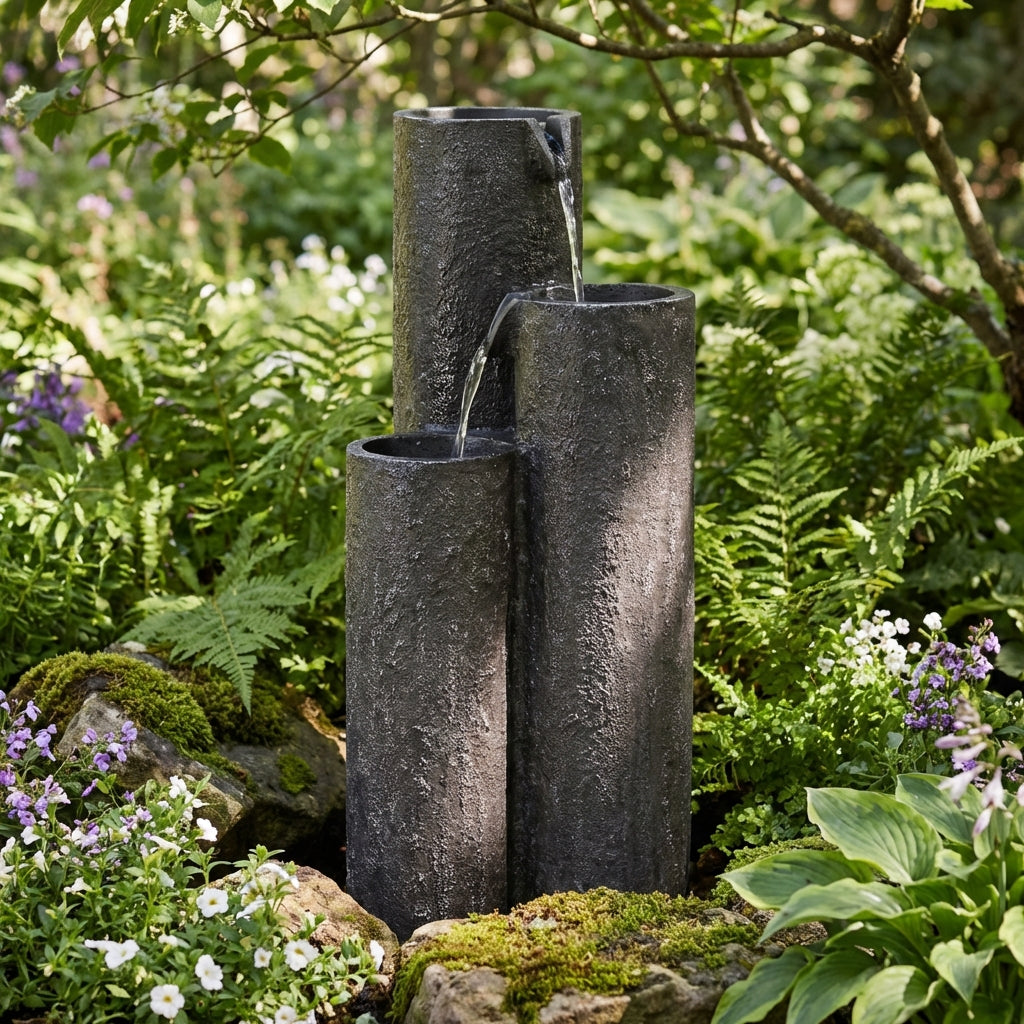 Northcote 90cm Cascade Slate Water Feature | Buy Online Australia ...