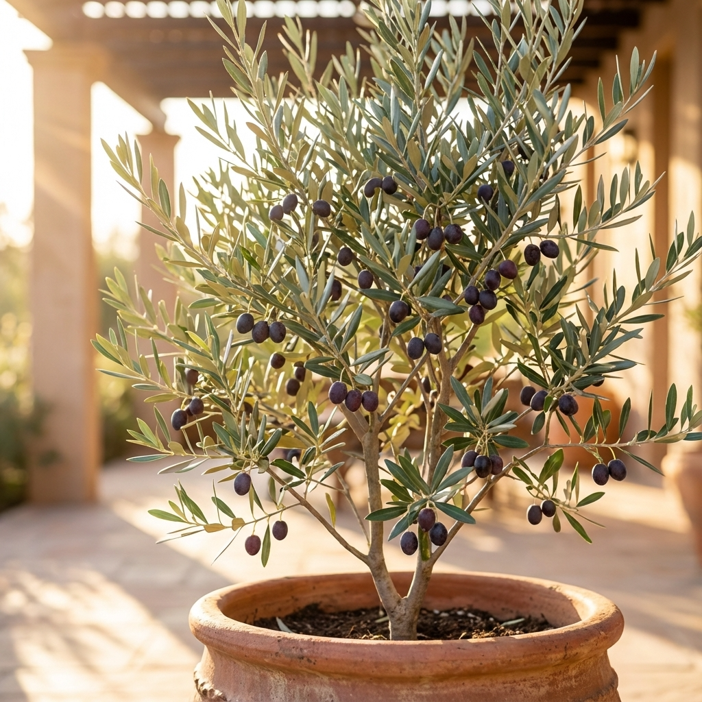Tolleys Upright Olive Tree - Olea europaea 'Tolleys Upright' | Buy ...