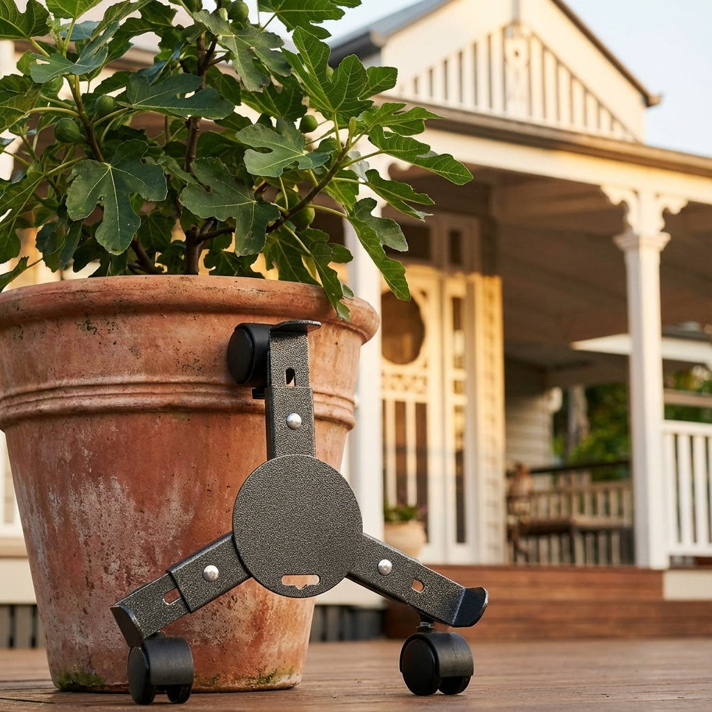 Wheel Heavy Duty Pot Trolley - 270mm to 370mm | Buy Online Australia ...
